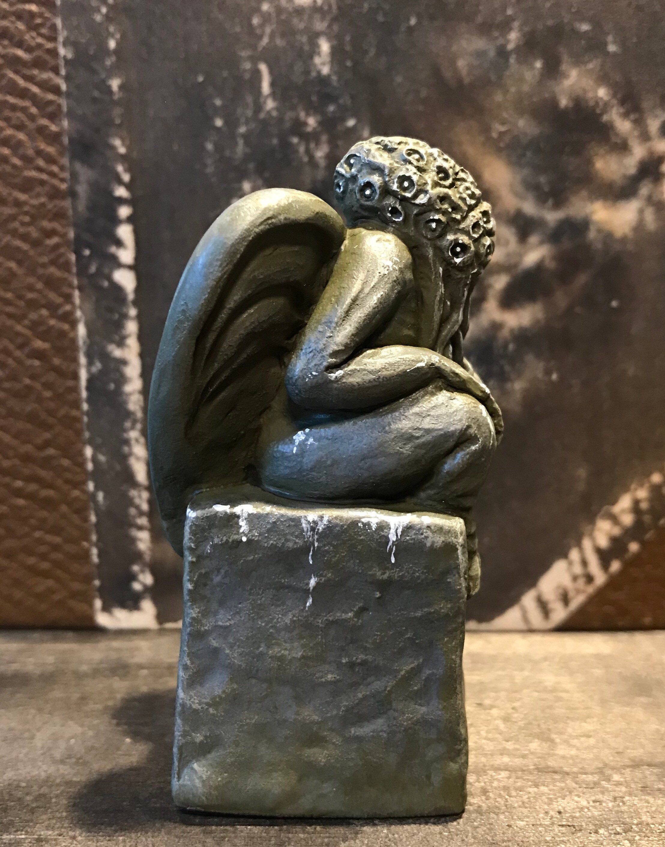 Small Cthulhu Statue Resin Miniature for Decoration or | Etsy