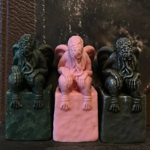 Small Cthulhu Statue Resin Miniature for Decoration or | Etsy