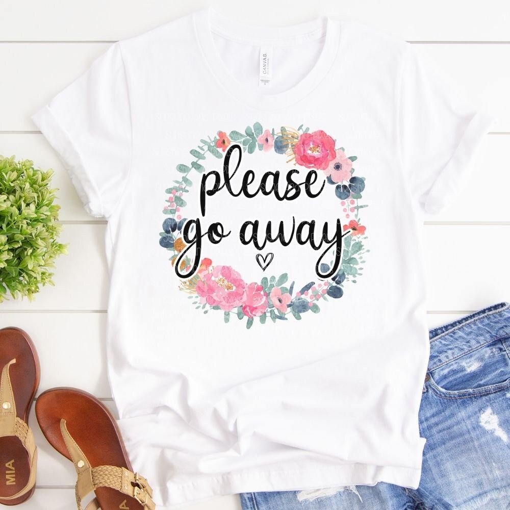 Sublimation Transfer please Go Away - Etsy