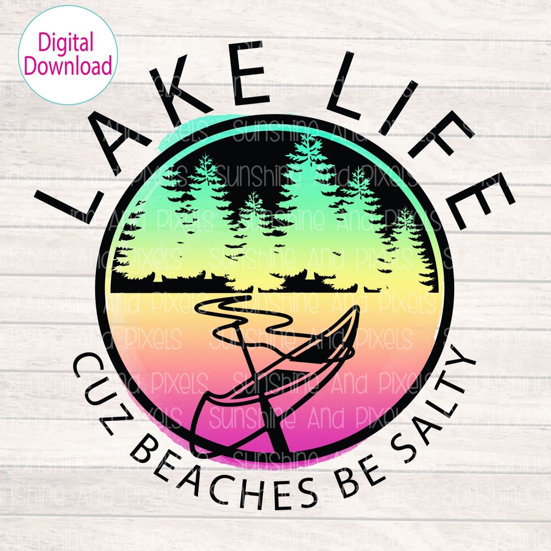 Digital Design lake Summer Splash Instant - Etsy