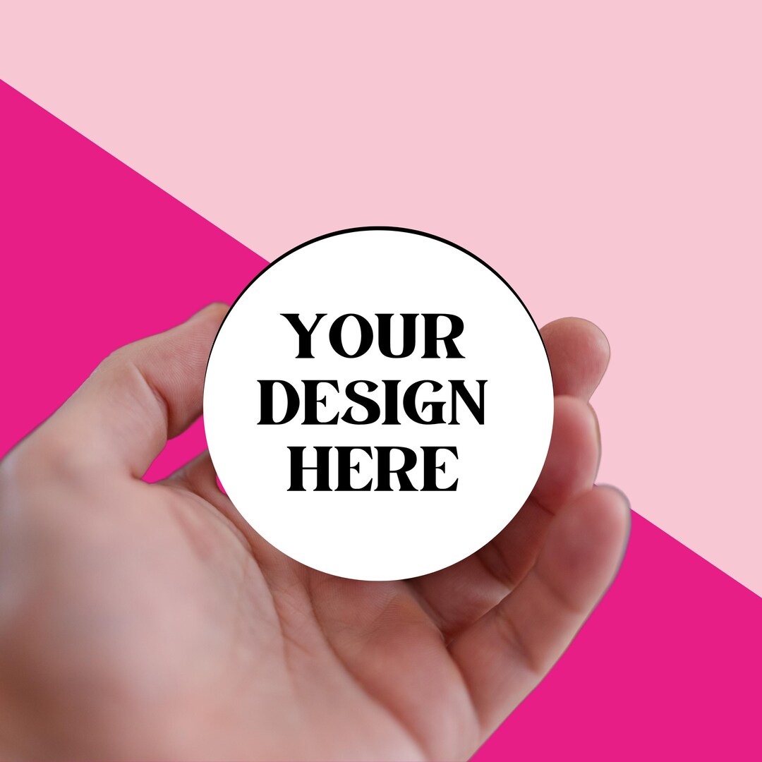 Custom Circle Magnet | Personalised Magnet | Custom Design on Magnet ...