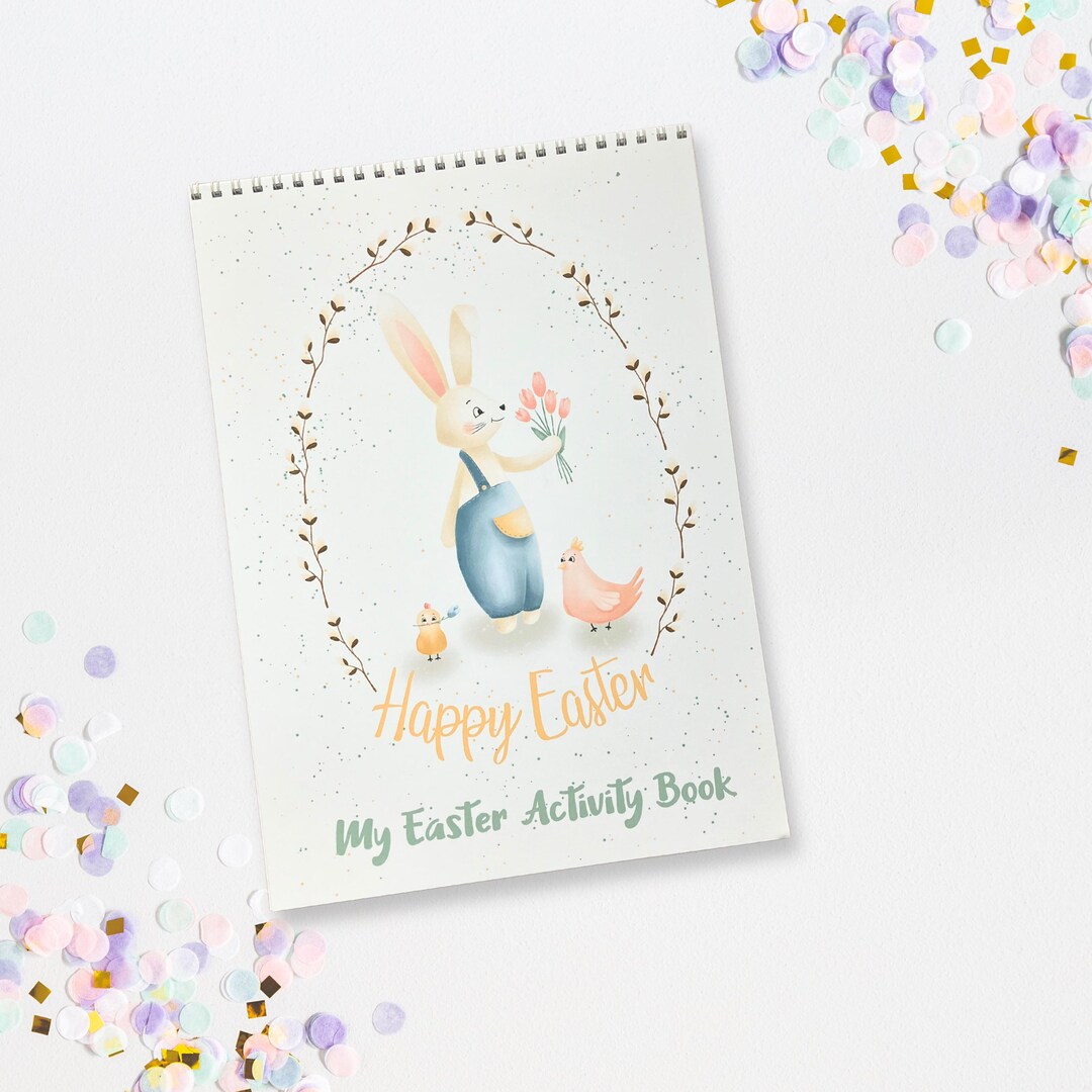Easter Activity Book for Kids, Colouring Book for Children | Easter ...