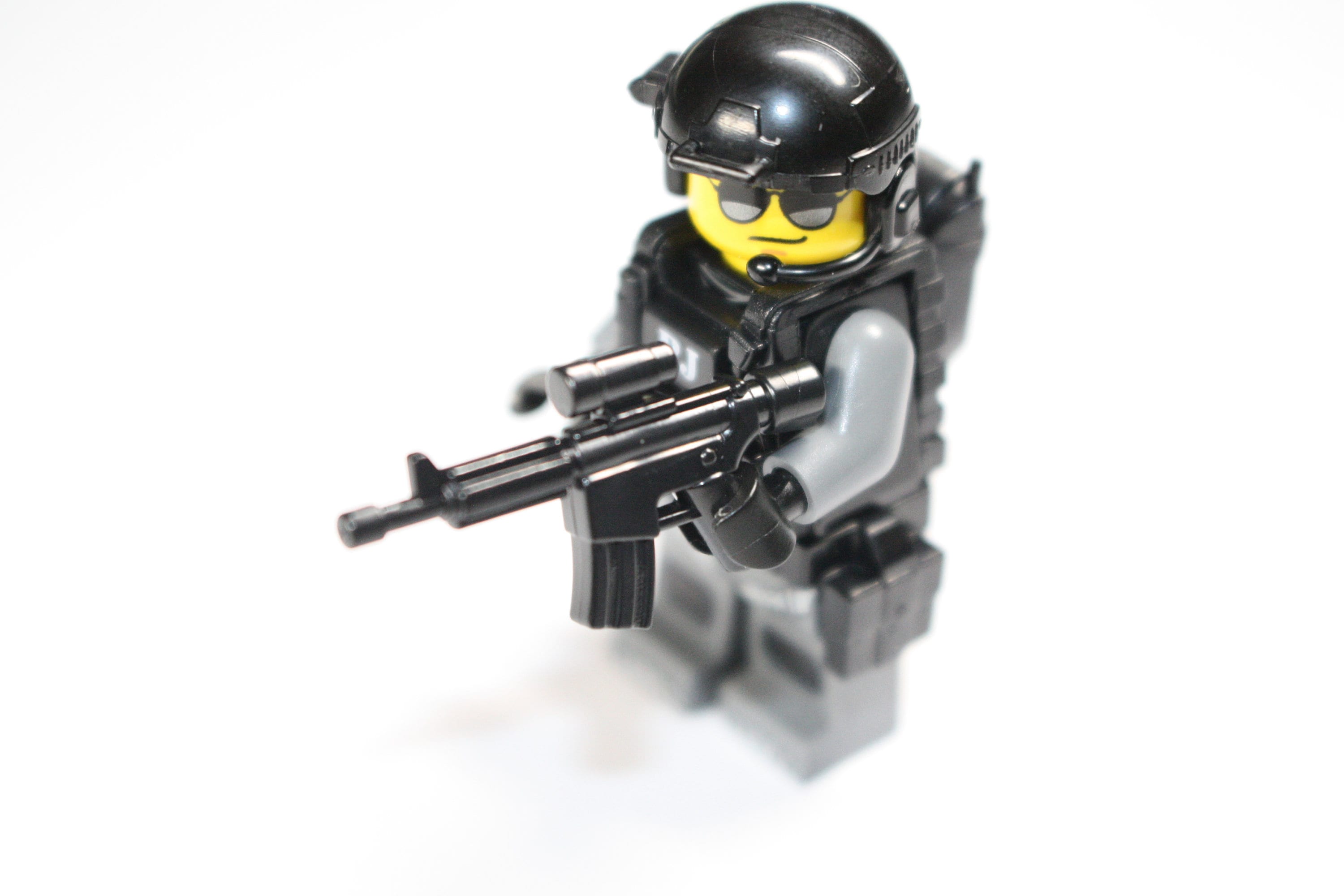 LEGO Guns Assault Rifle Small Modern Army Military Weapon | Etsy