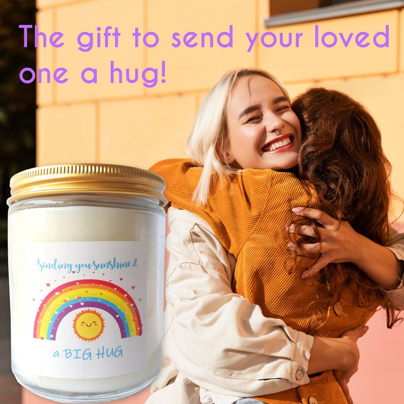 Hug Candle Get Well Soon Gift for Women Cereal Candle Fruit - Etsy