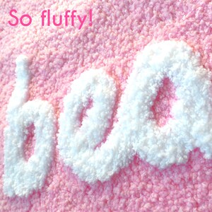 Hello Beautiful Bath Mat Light Pink Blush Peach Coral Cute - Etsy