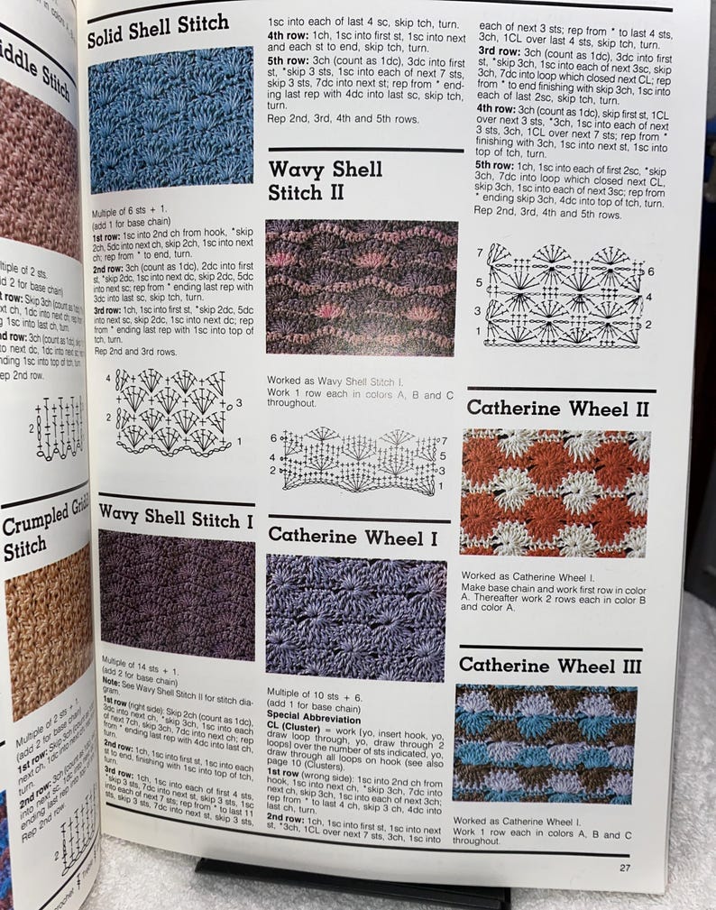 Harmony Guide to Crochet Stitches Paperback, Good Condition, Library ...