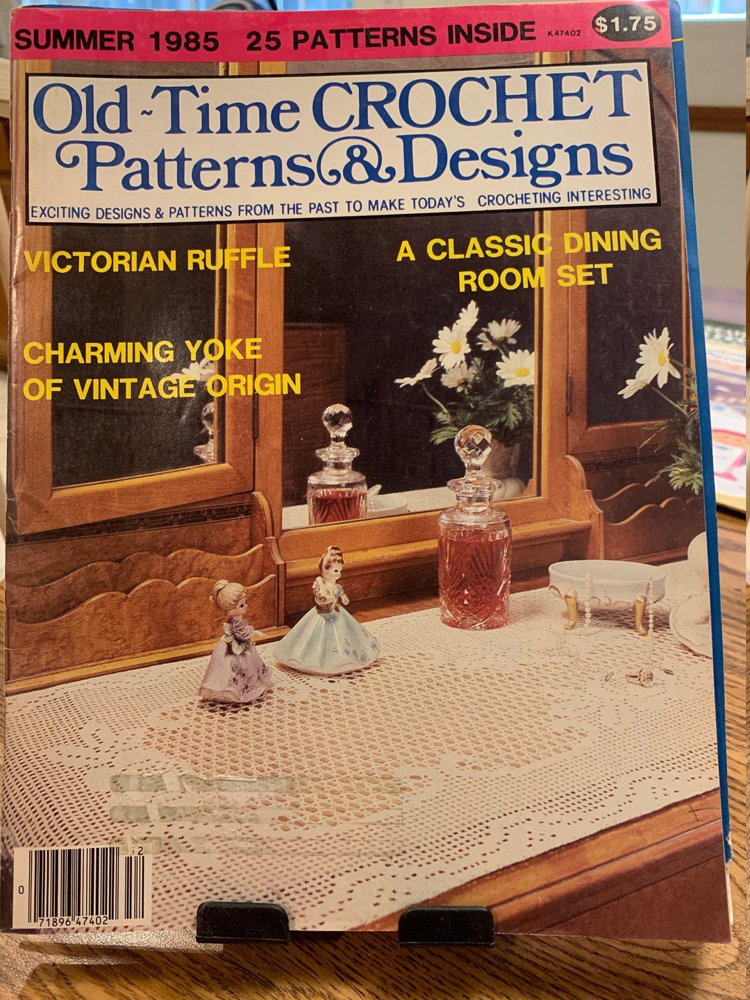 Old-time Crochet Patterns and Designs Magazine Summer, 1985 - Etsy