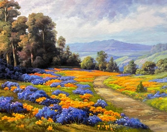 Hand Painted Scenery - Etsy