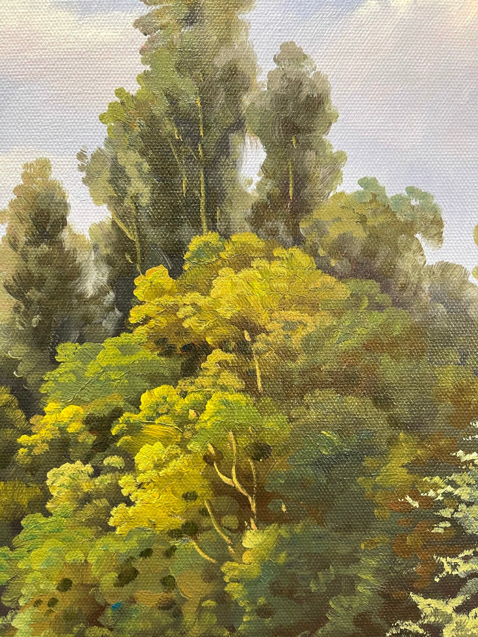 100% Hand-painted Spring Scenery 36x24 Inch Oil Paintings the - Etsy