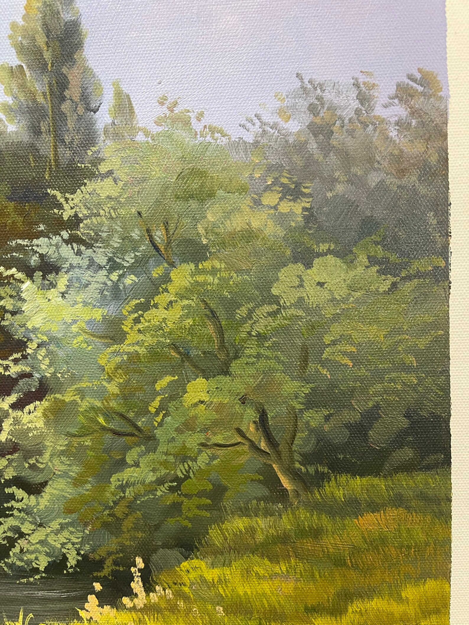 100% Hand-painted Spring Scenery 36x24 Inch Oil Paintings the - Etsy