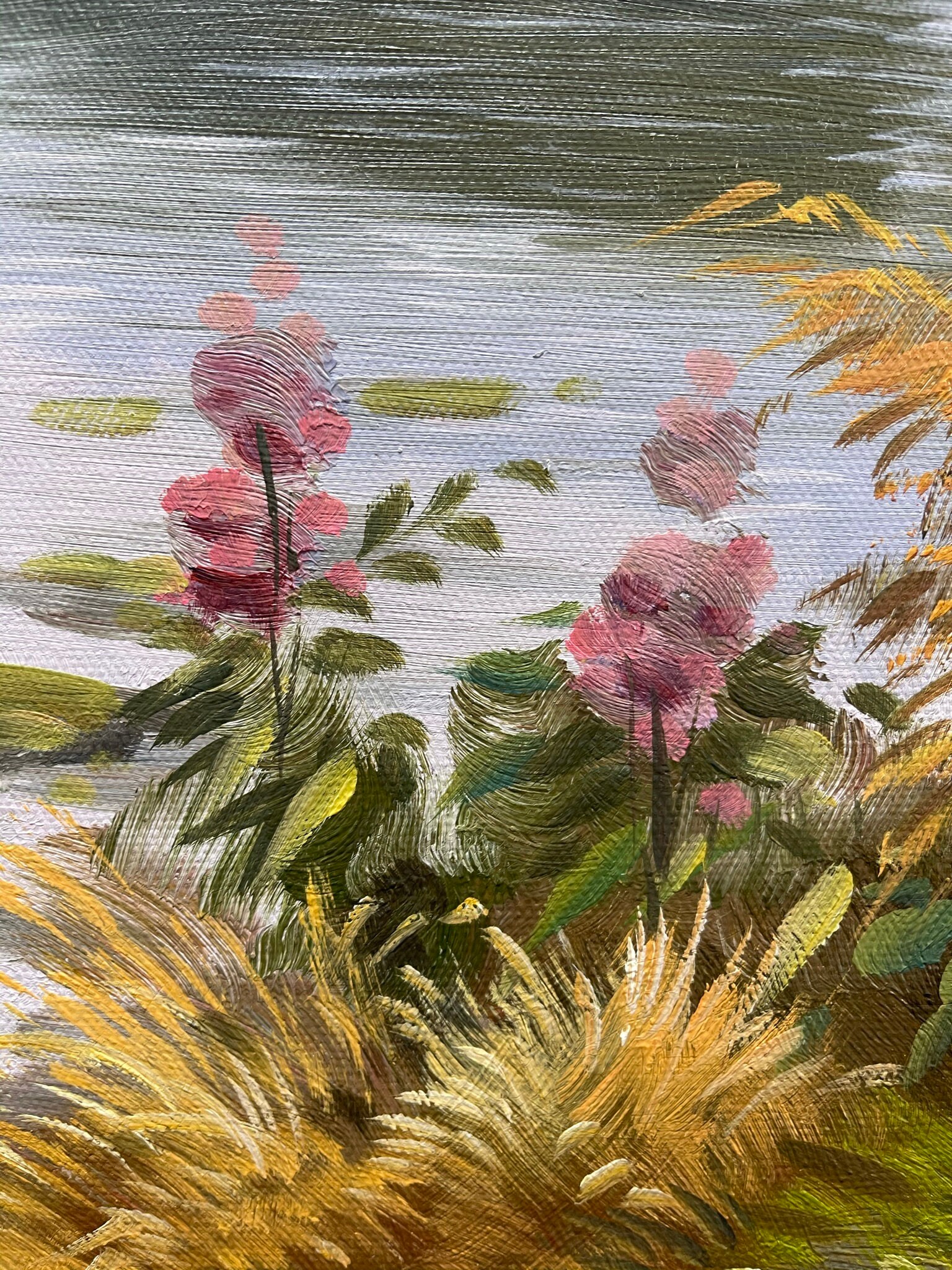 100% Hand-painted Spring Scenery 36x24 Inch Oil Paintings the - Etsy