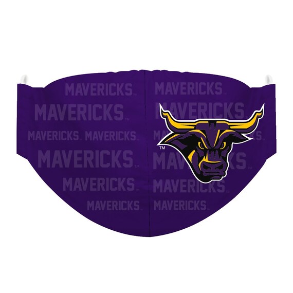 Minnesota State Mavericks Face Mask Purple All Over Logo | Etsy