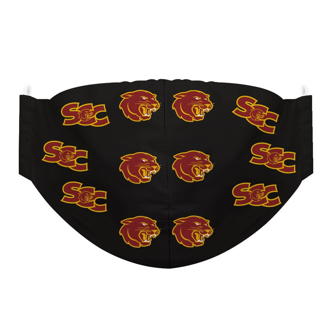 Sacramento City College Panthers Face Mask Black All Over Logo - Etsy