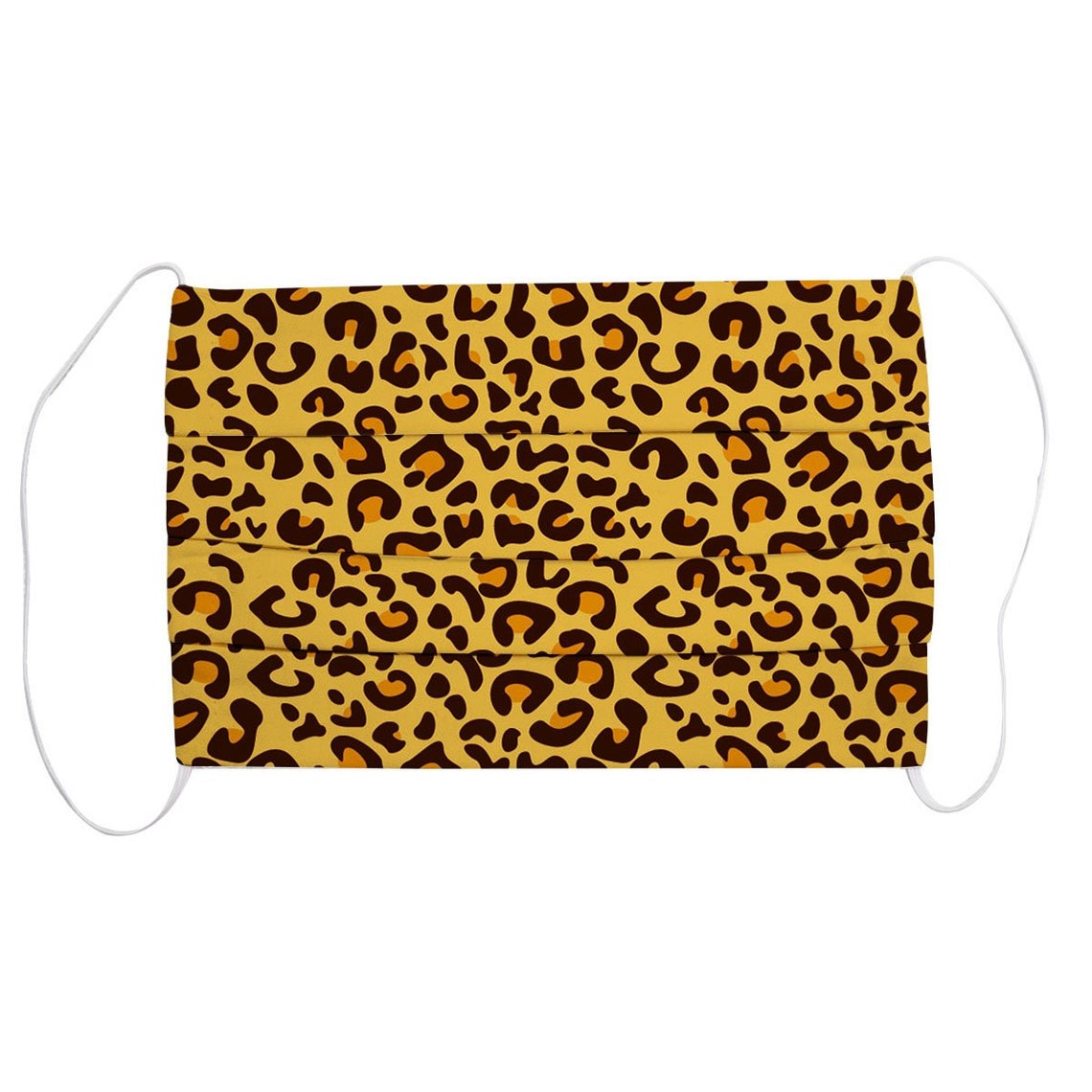 Animal Print Yellow and Black Dust Mask - Etsy