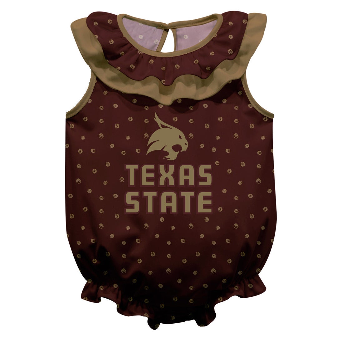 Texas State University Bobcats TXST Swirls Maroon Sleeveless - Etsy