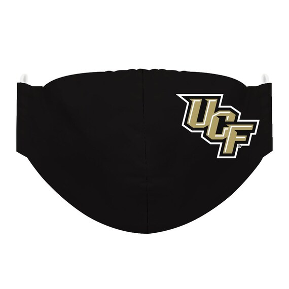UCF Knights Face Mask Solid Black | Etsy