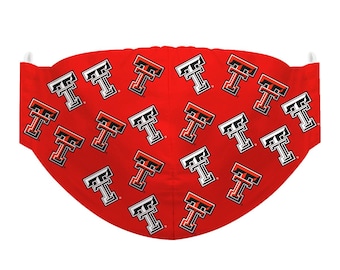 Texas Tech Mask | Etsy