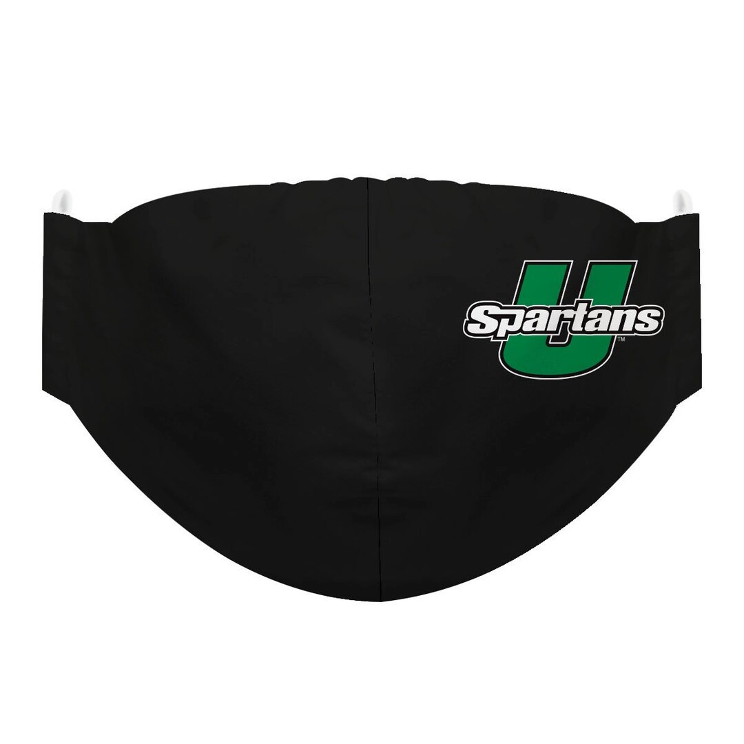 USC Upstate Spartans Face Mask Solid Black - Etsy