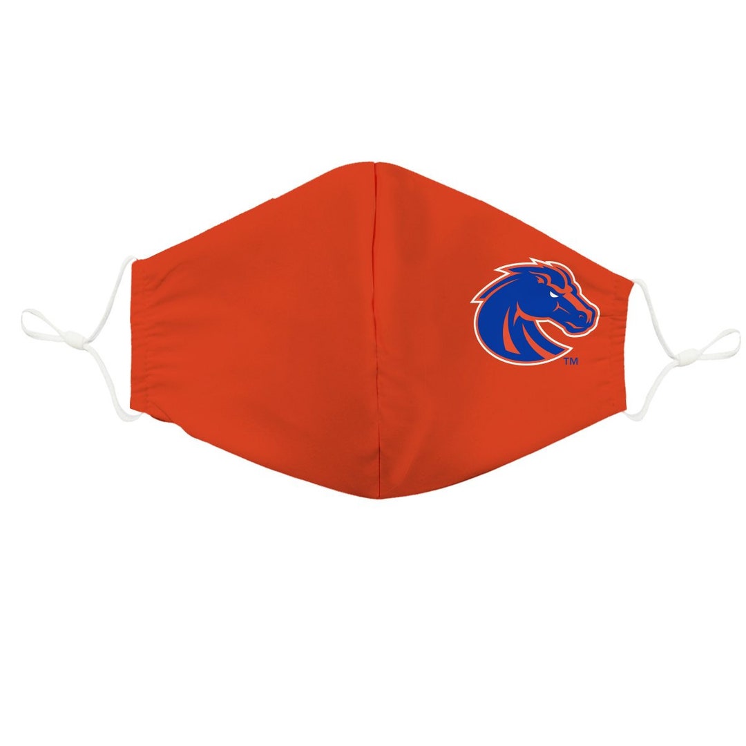 Boise State University Broncos Face Mask Solid Orange - Etsy