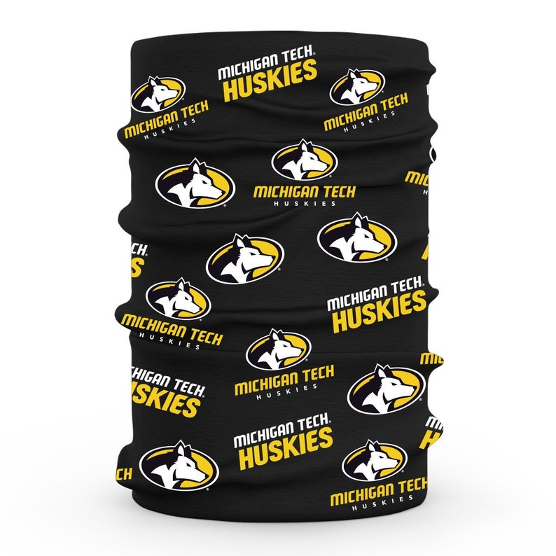 Michigan Tech Huskies MTU Vive La Fete All Over Logo Game Day - Etsy