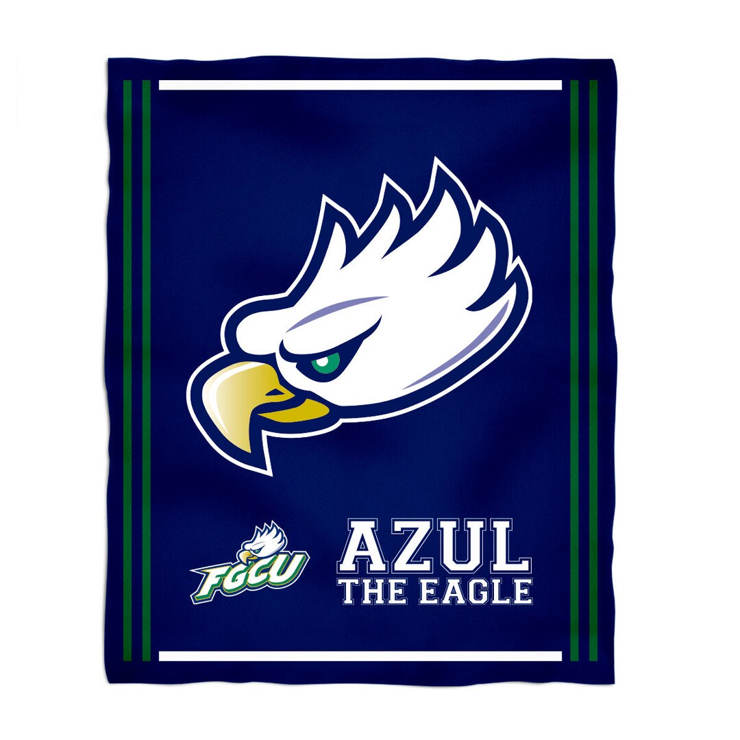 Florida Gulf Coast Eagles Vive La Fete Kids Game Day Blue Plush Soft ...