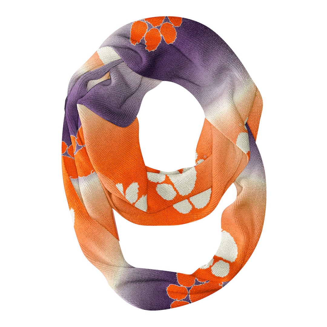 Clemson Tigers Vive La Fete All Over Logo Game Day Collegiate Women ...