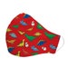 Dino Print Red Face Mask - Etsy