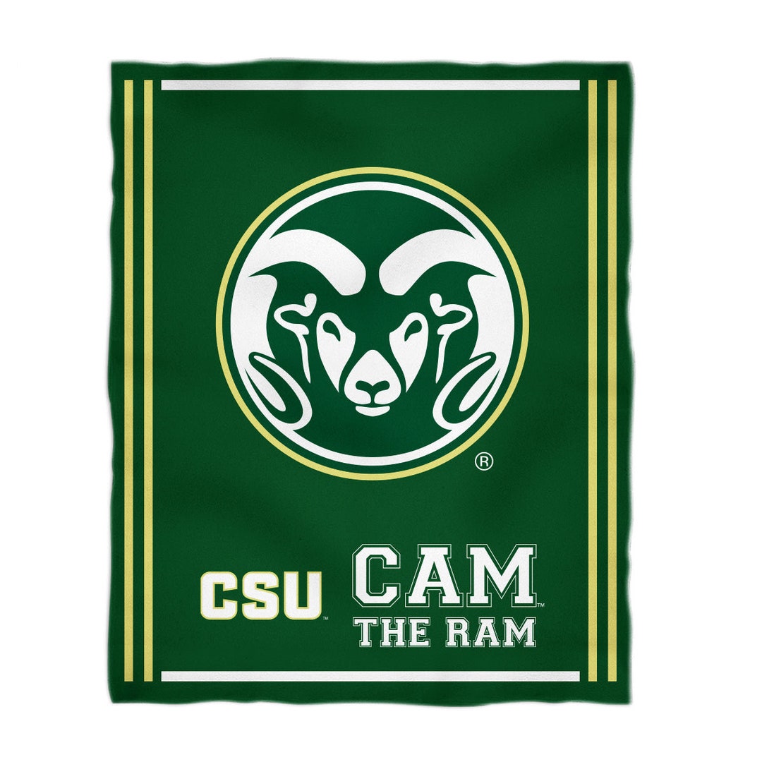Colorado State Rams CSU Vive La Fete Kids Game Day Green Plush Soft ...