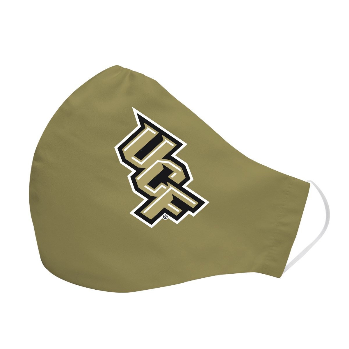 UCF Knights Face Mask Solid Gold | Etsy