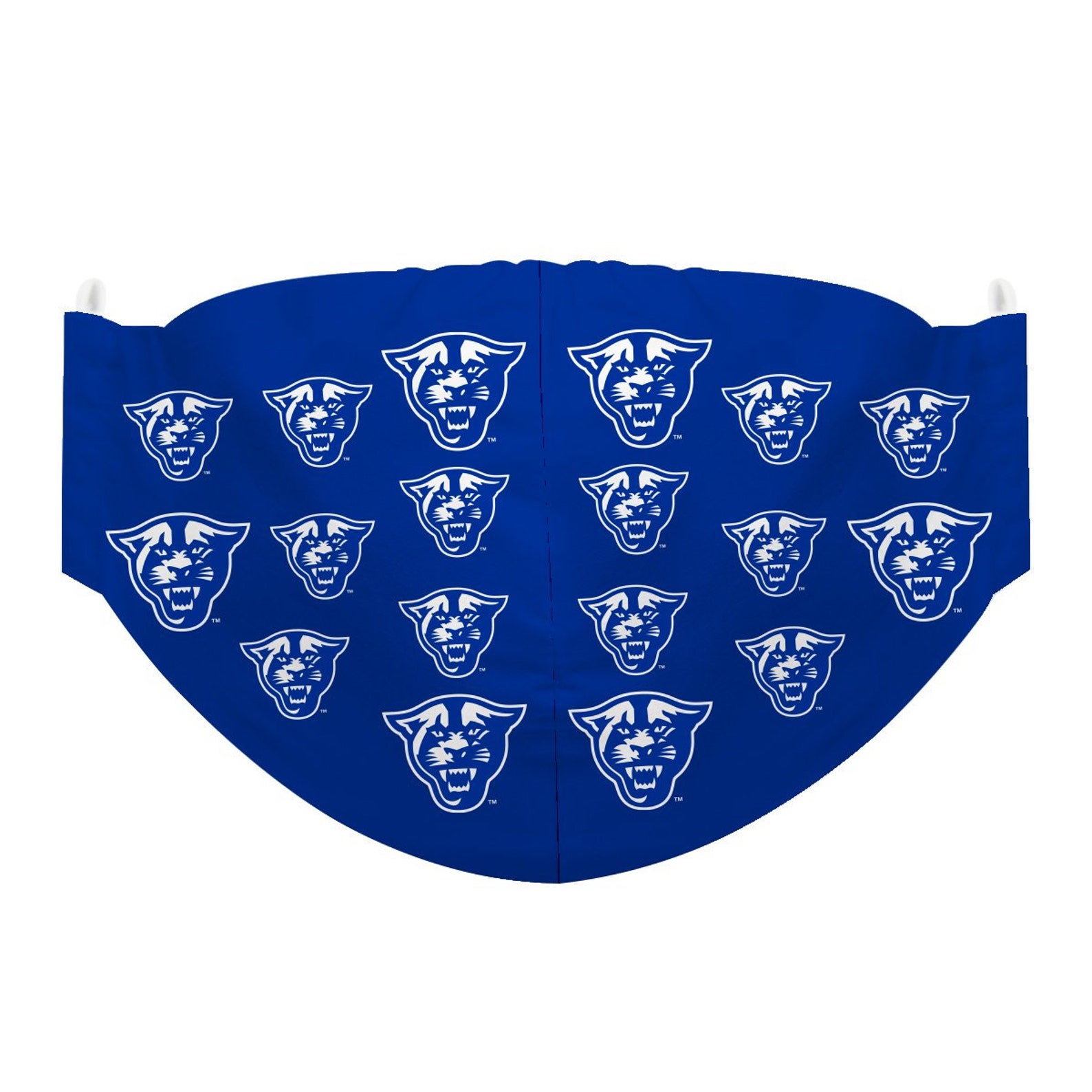 Georgia State Panthers Face Mask Blue All Over Logo - Etsy