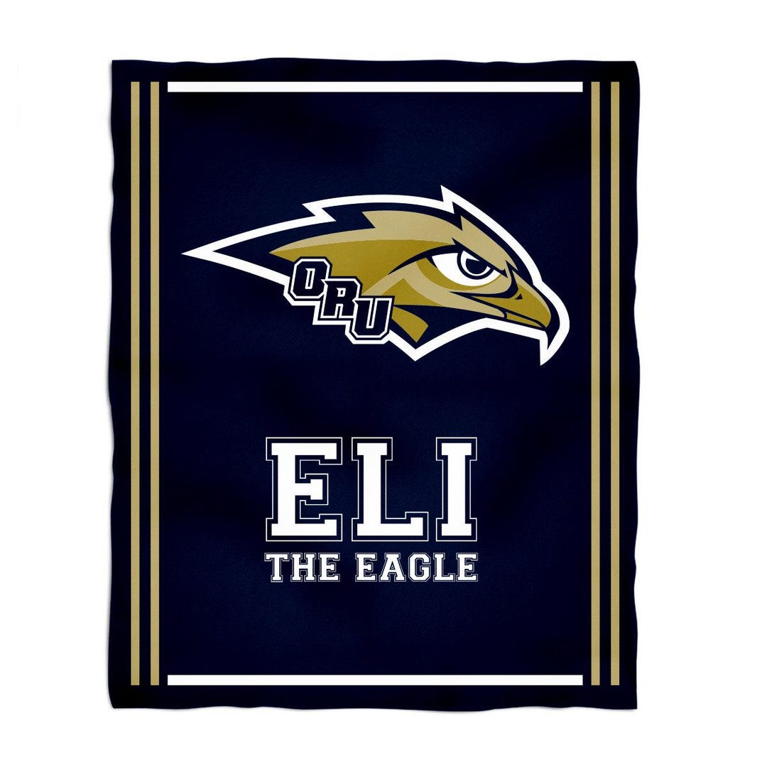 Oral Roberts University Golden Eagles Vive La Fete Kids Game Day Blue ...