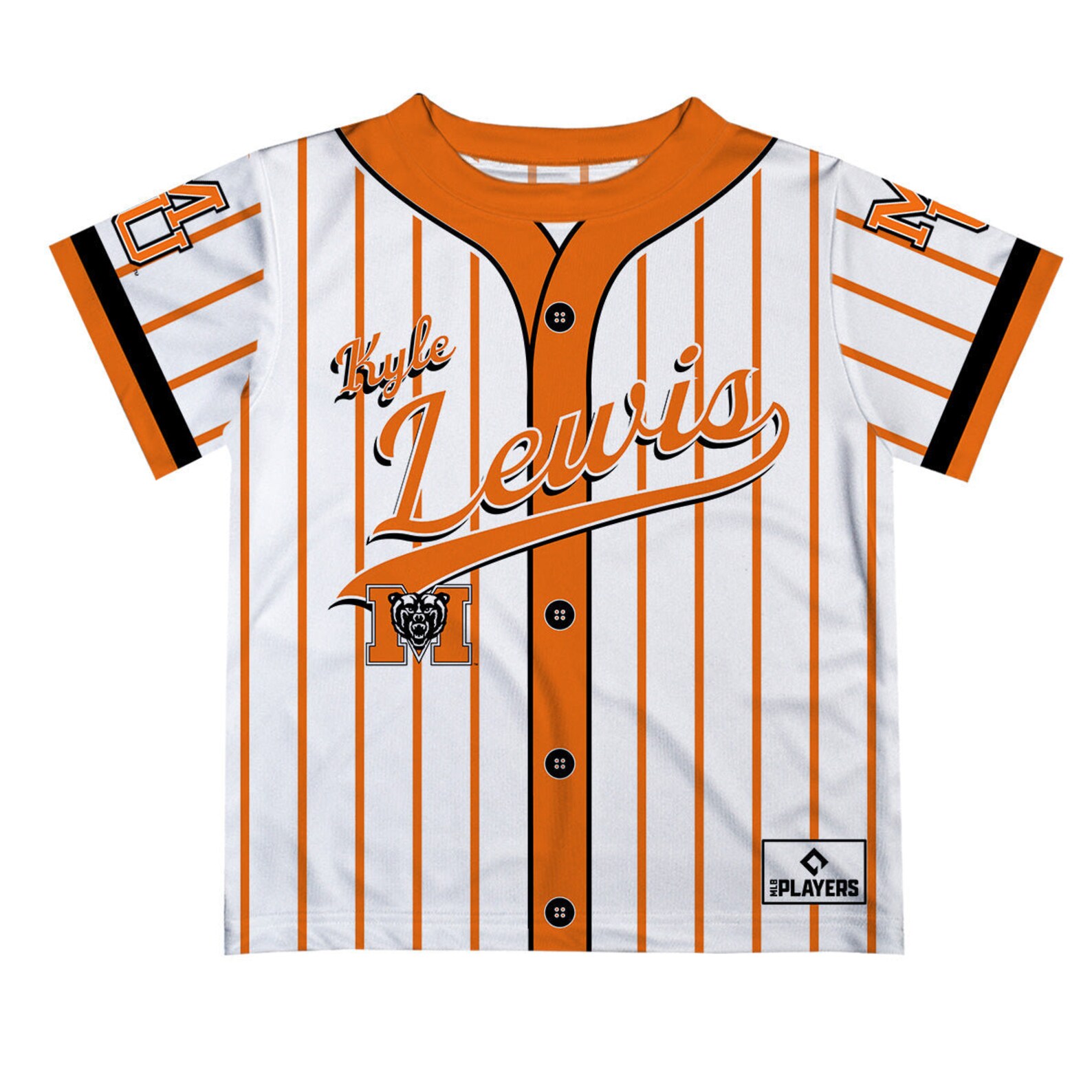 MLB Players Association Kyle Lewis Mercer University Bears MU MLBPA ...