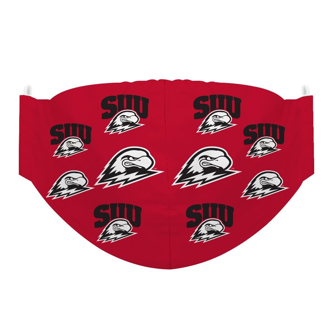 Southern Utah Thunderbirds Face Mask Red All Over Logo SUU - Etsy