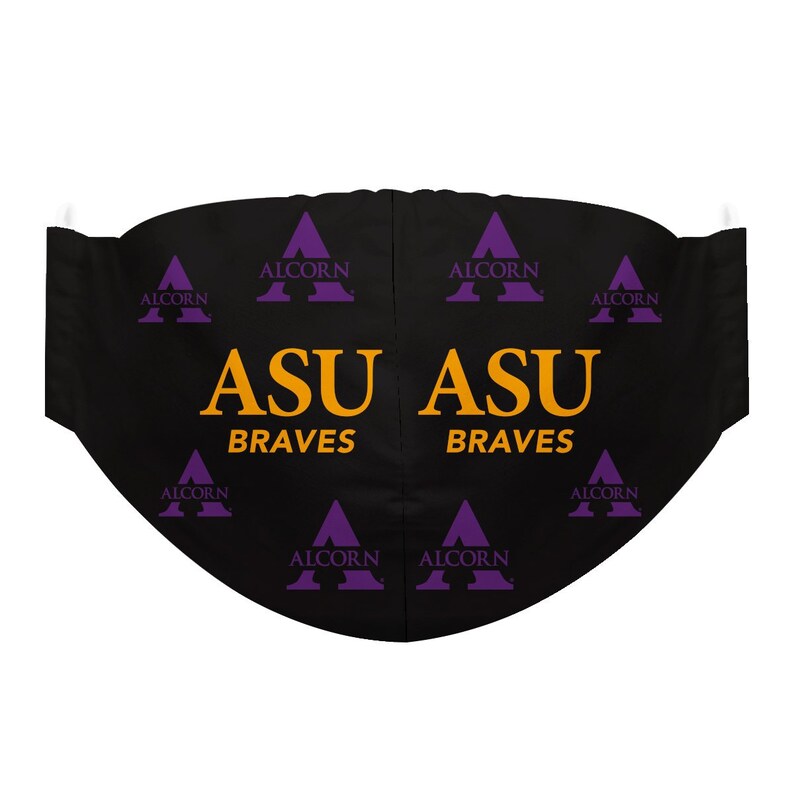 Alcorn State University Braves Face Mask Black Set of Three - Etsy