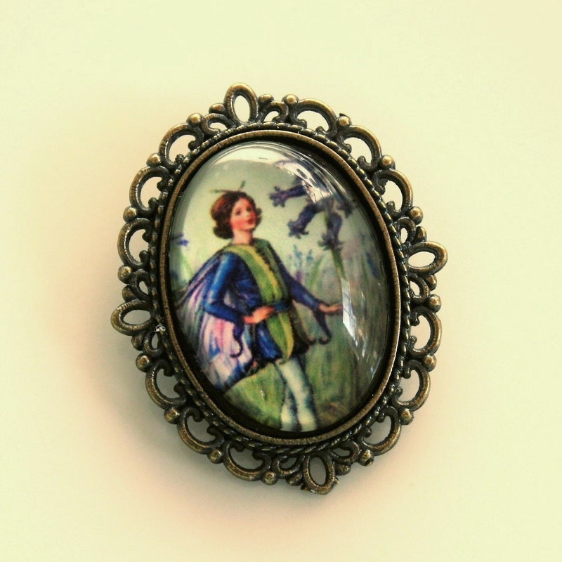 Fairy Brooch - Etsy