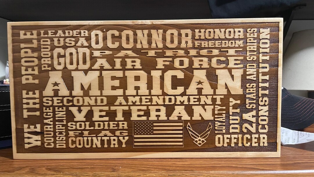 Military Word Cloud - Etsy