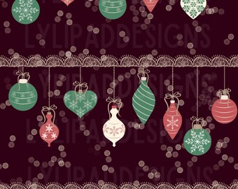 Western Christmas Seamless Pattern. Digital Download Only. Png File - Etsy