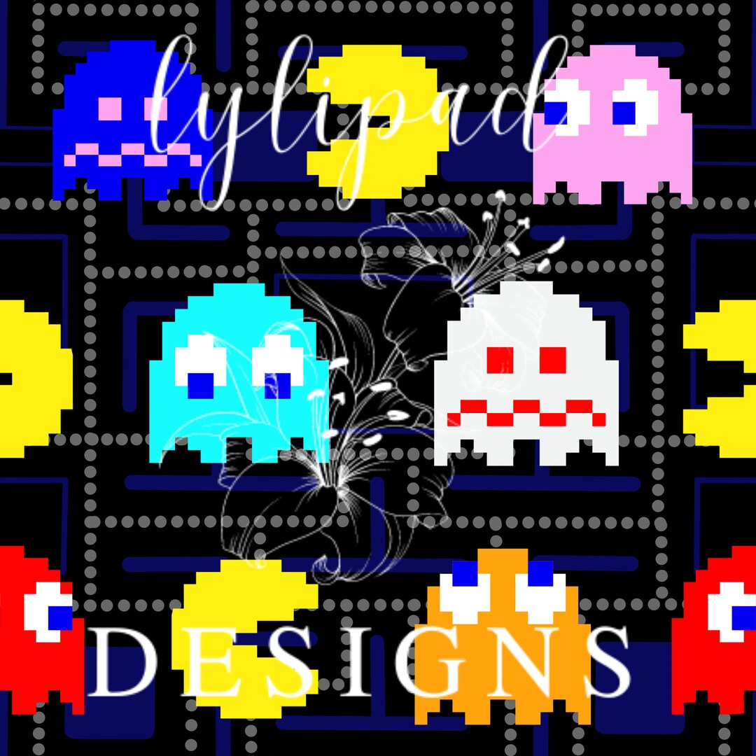 Retro Video Game Seamless Pattern - Digital Download - Etsy