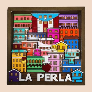 La Perla, San Juan, Puerto Rico Neighborhood Art - Etsy