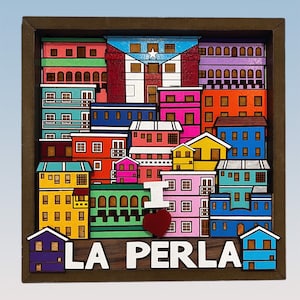 La Perla, San Juan, Puerto Rico Neighborhood Art - Etsy