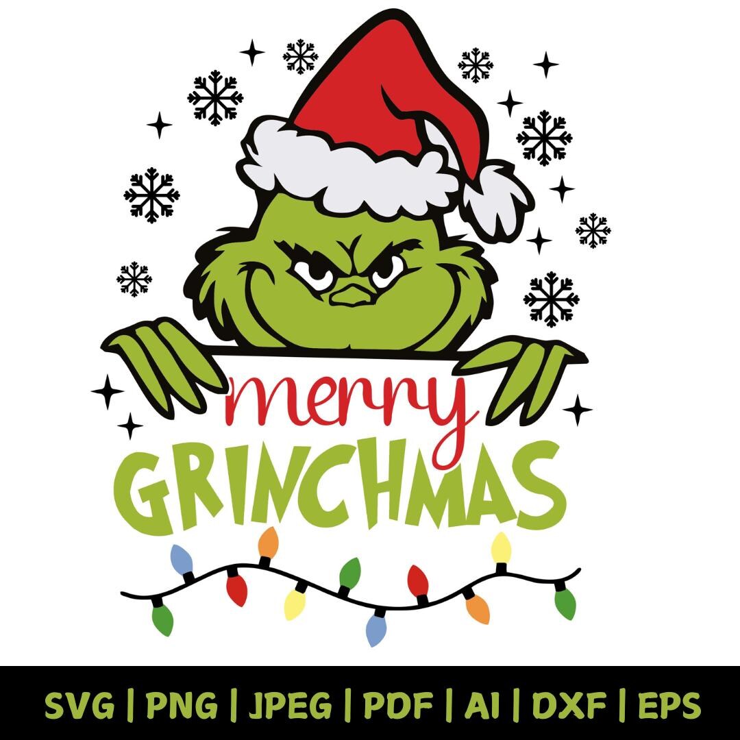 Grinchmas SVG Bundle – Grinch Christmas Designs, Holiday SVG, Gift for ...