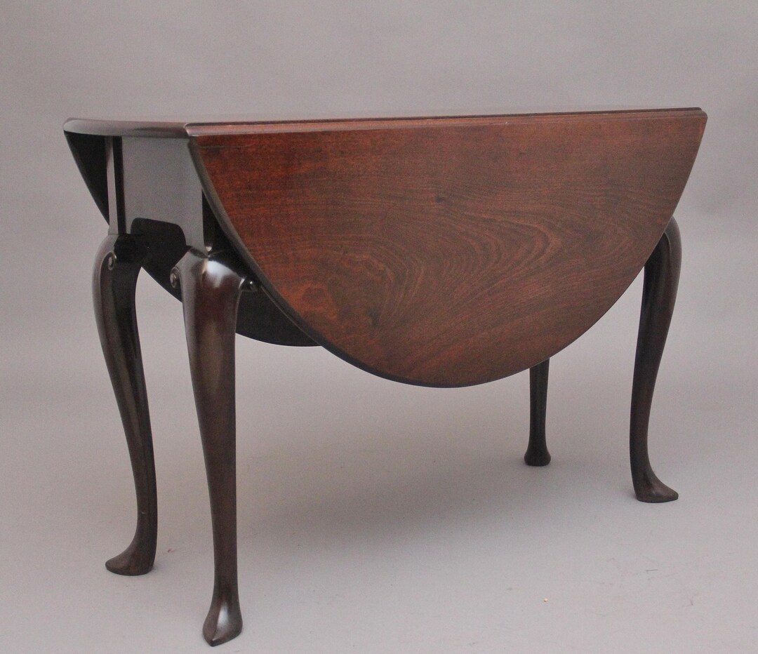 18th Century Mahogany Drop Leaf Table - Etsy UK