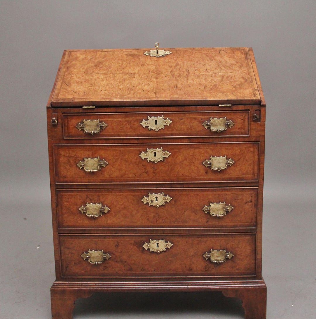 Walnut writing bureau store