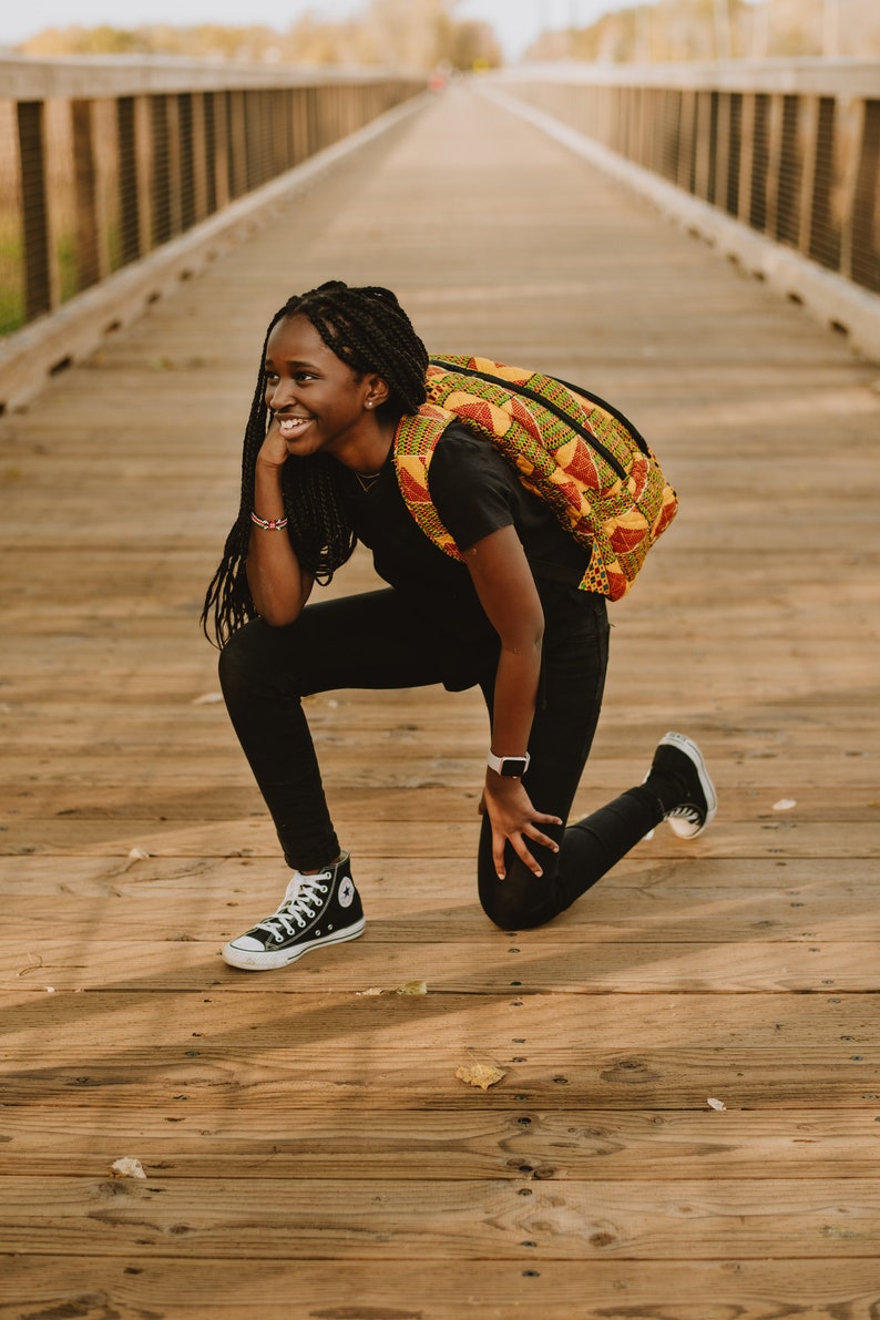 Large Ankara Backpack/ African Backpack/ African Print Backpack - Etsy