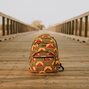 Large Ankara Backpack/ African Backpack/ African Print Backpack - Etsy
