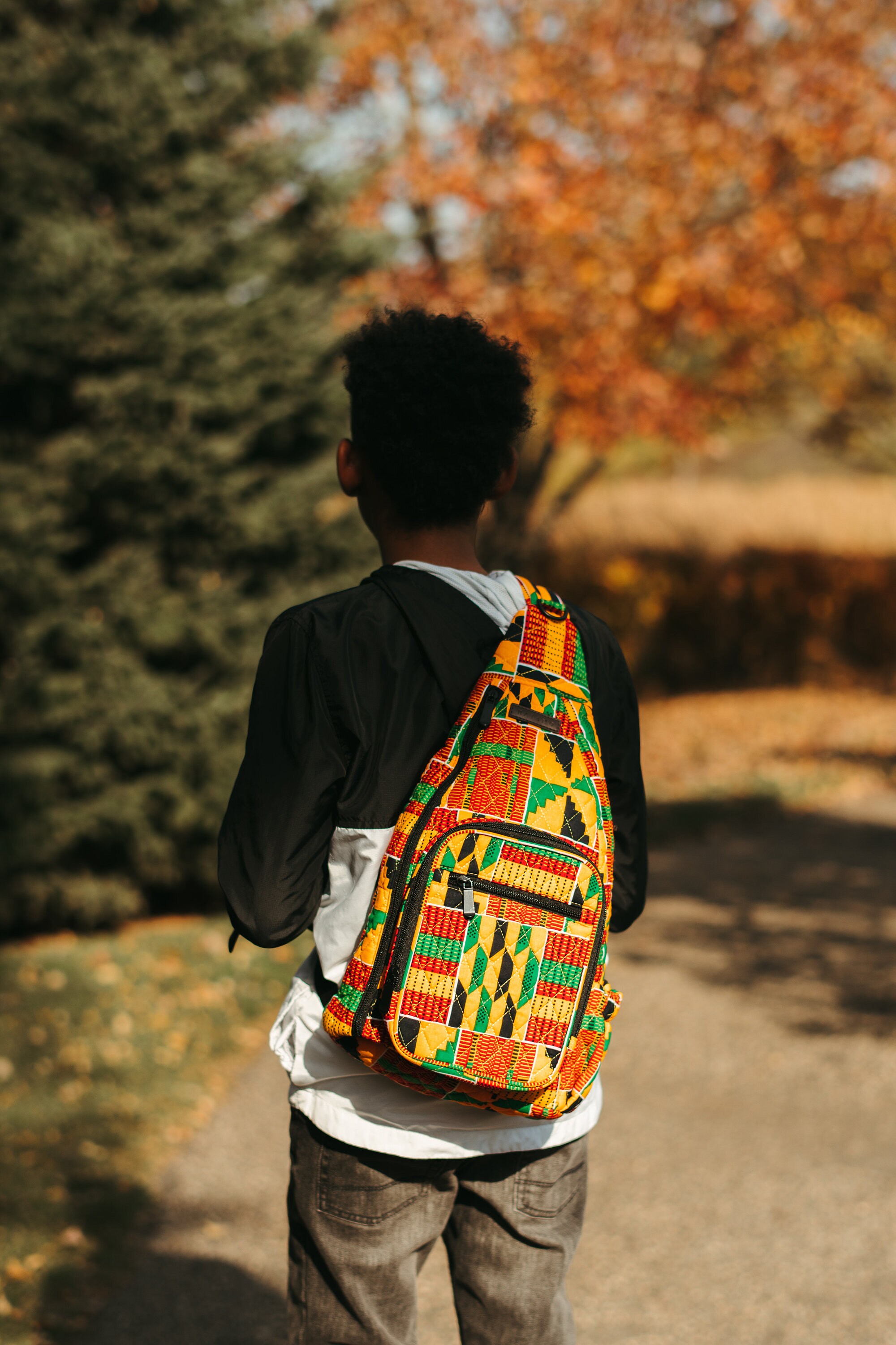 Kente Sling Backpack/ African Backpack/ African Bag/ African - Etsy