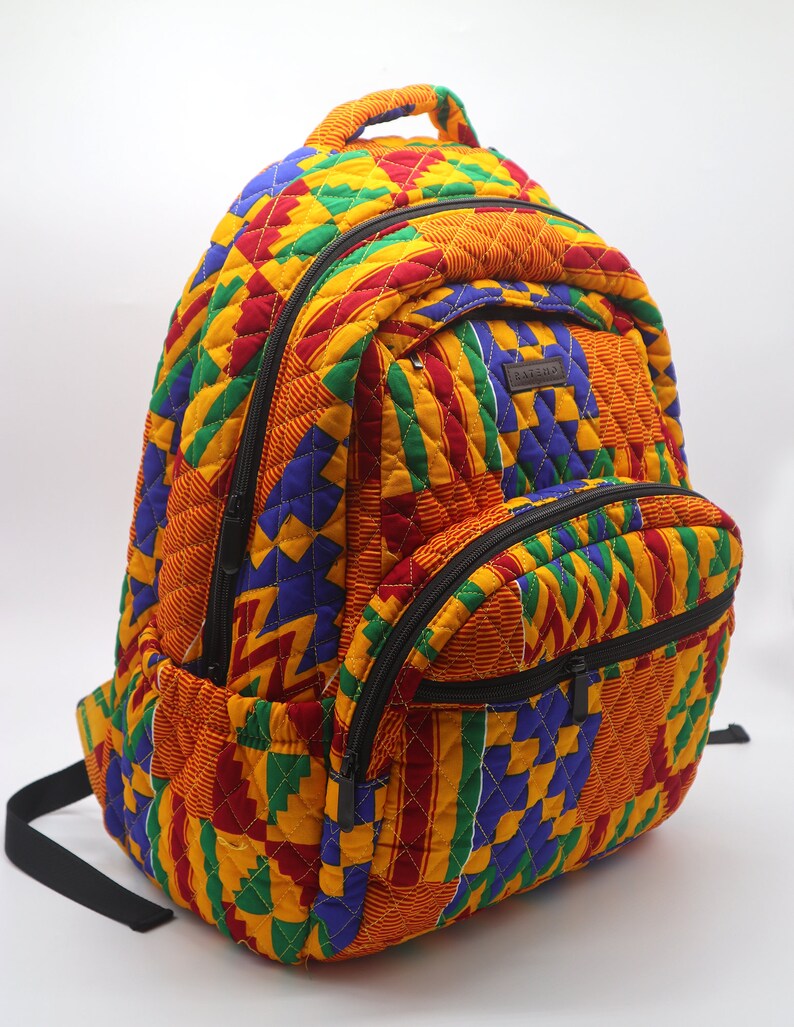 Kente Backpack/ African Print Backpack/ African Backpack | Etsy