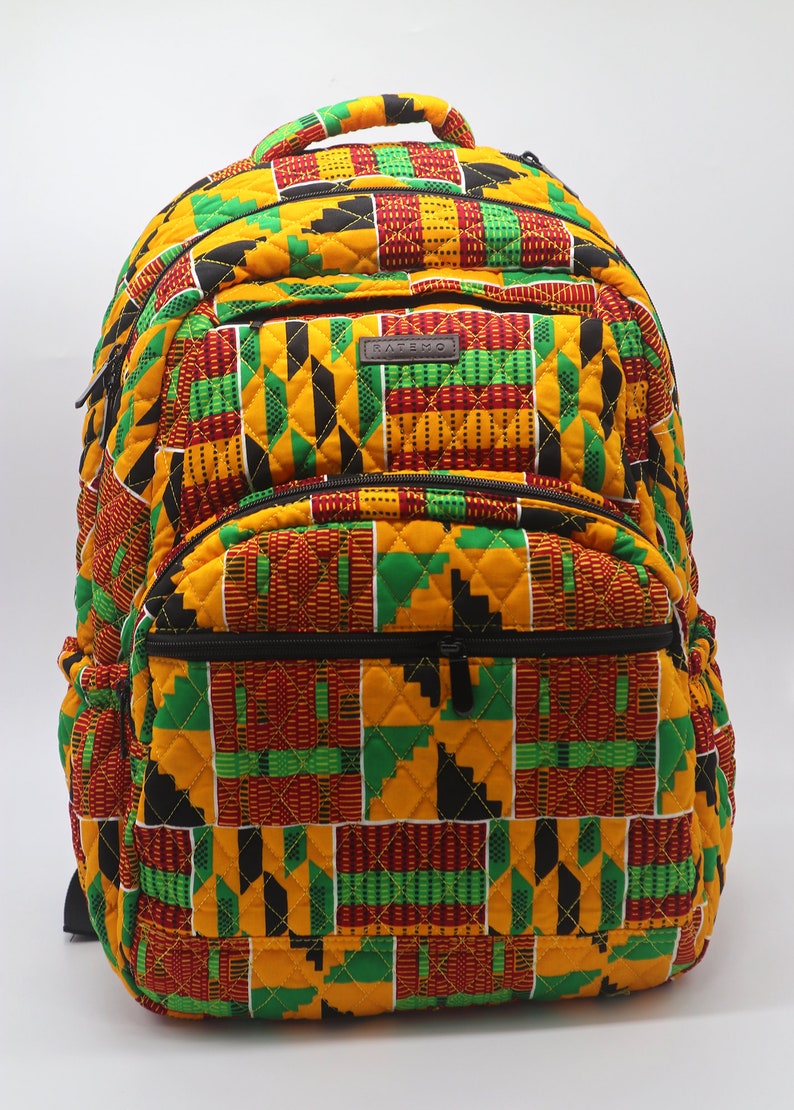 Large Kente Backpack/ African Backpack/ African Print Backpack/african ...