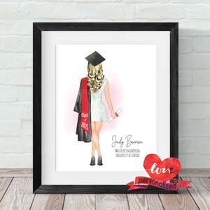 Personalized Graduation Print, Graduation Gift, Custom Graduation ...