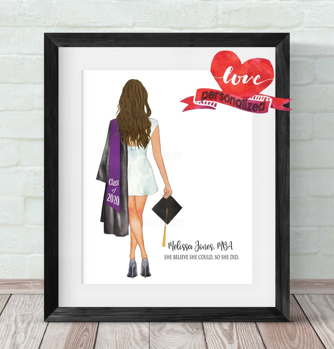 Personalized Graduation Print, Graduation Gift, Friends Graduation Gift ...